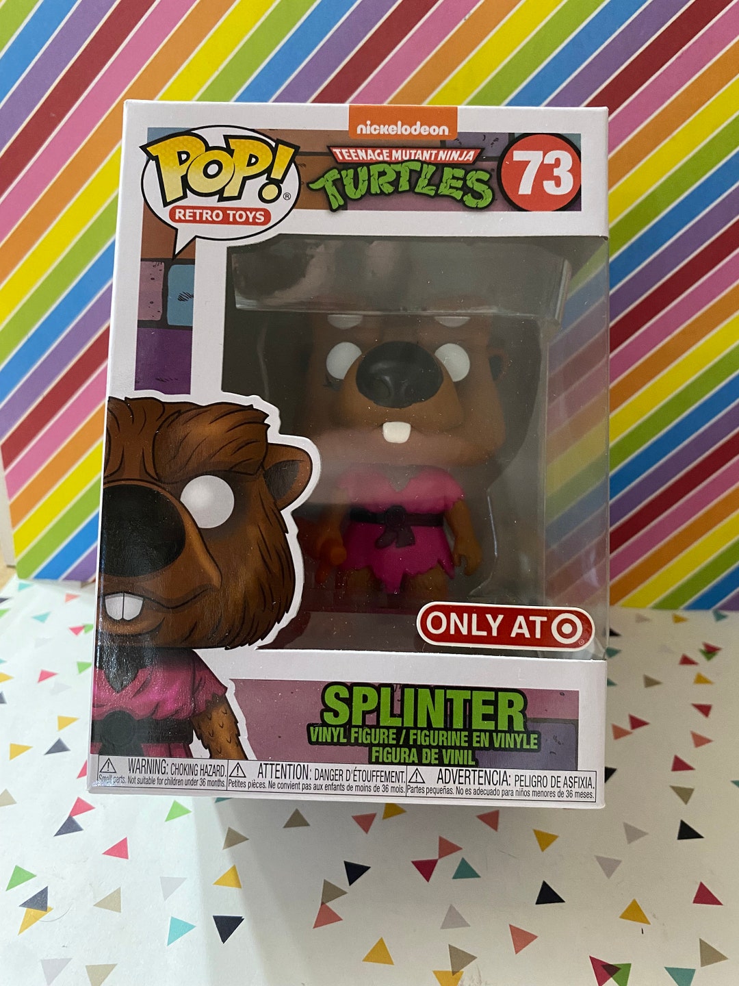 Funko Pop Target Exclusive Teenage Mutant Ninja Turtles Splinter Boxed ...