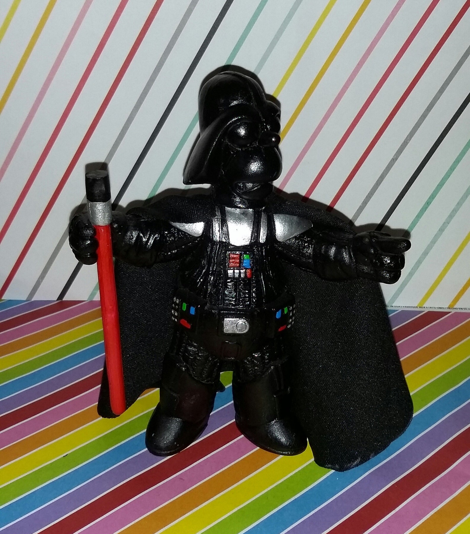 Hand Cast and Painted the Simpsons Homer as Star Wars Darth - Etsy