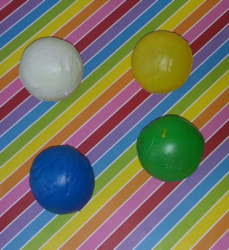 Vintage Lot of 4 1980s Vending Machine Bootleg Madballs Toys - Etsy