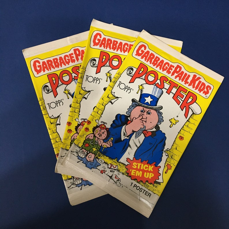 Vintage 1986 Lot of 3 Topps Garbage Pail Kids Posters new Old - Etsy
