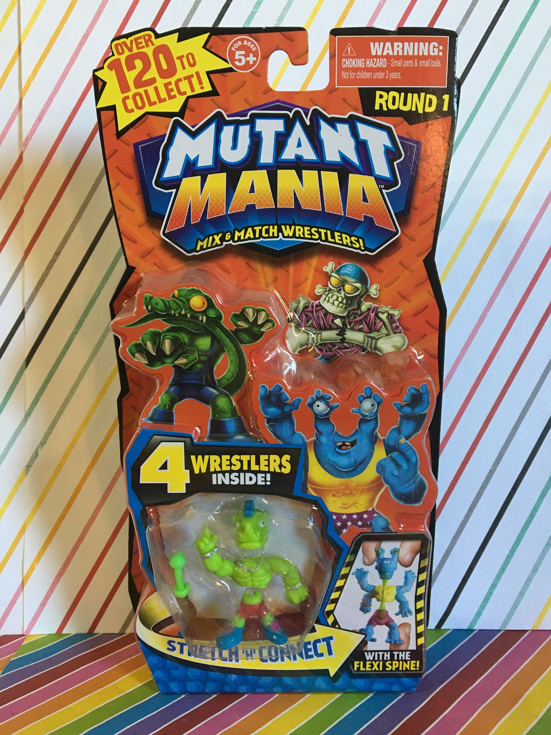 Carded Mutant Mania Stretch N Connect Wrestling Mini Figures - Etsy