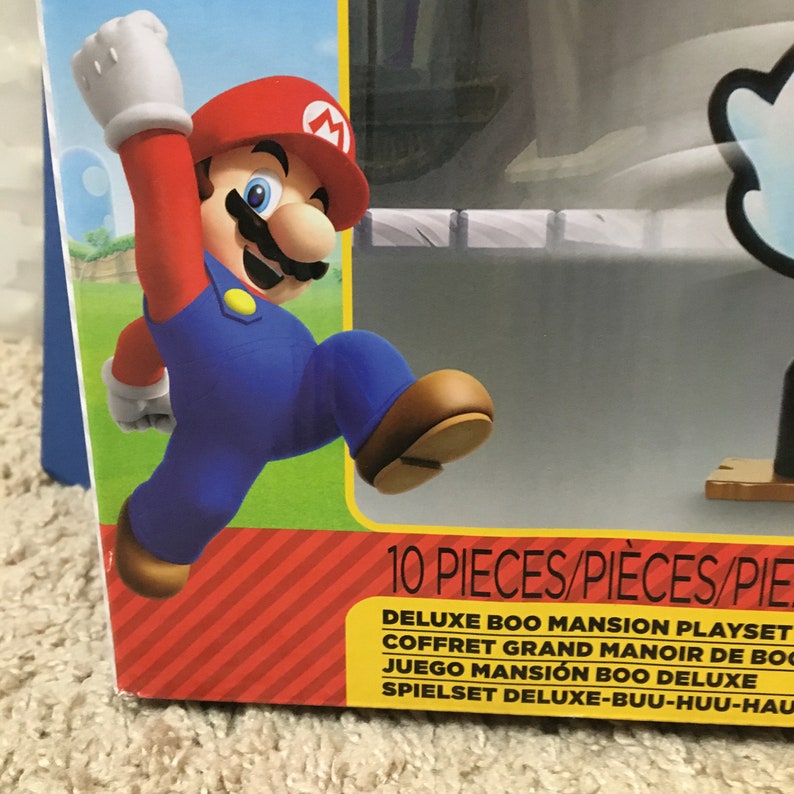 Boo Mansion Playset Deluxe Jakks Pacific NEW Super Mario - Etsy