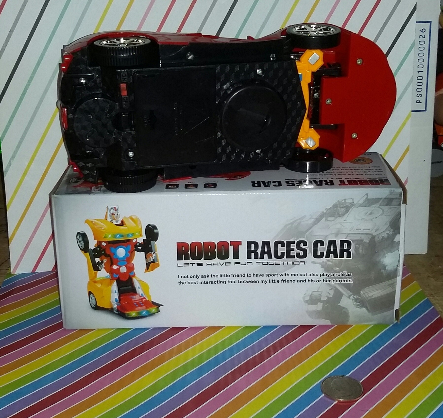 Battery Operated Bootleg Transformers Car W/ Sound | Etsy