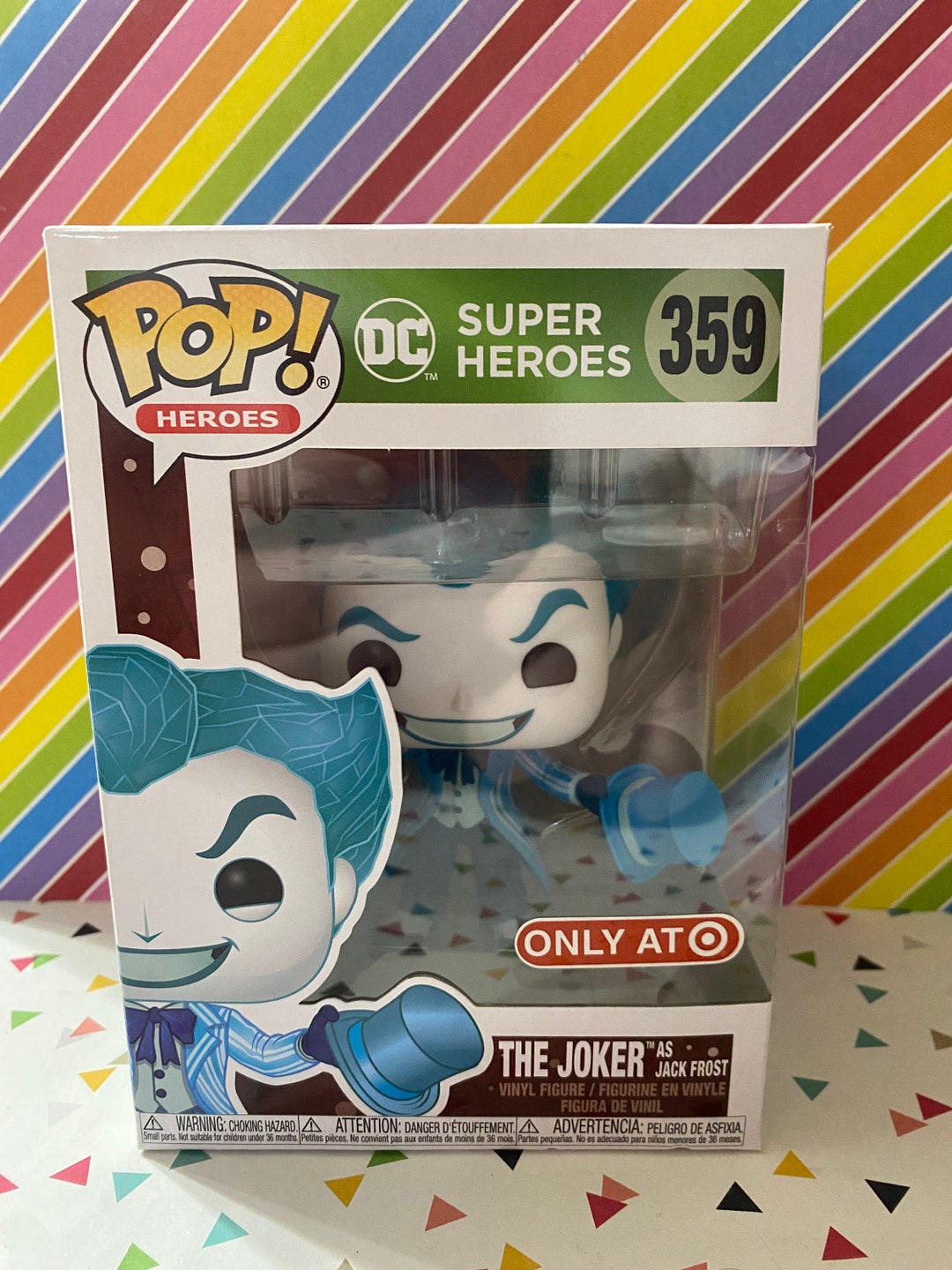 Funko Pop Target Exclusive Batman Joker as Jack Frost Boxed Figure 359 ...