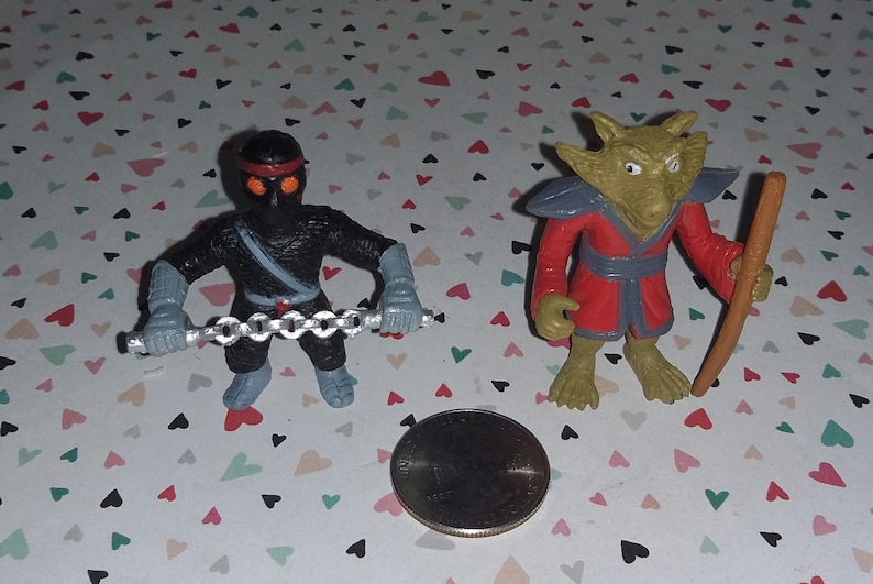 Lot of 6 Mini Bootleg Teenage Mutant Ninja Turtles Figures - Etsy