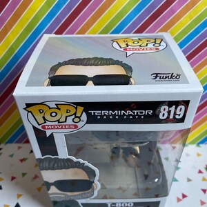 Funko Pop Terminator Dark Fate T-800 Schwarzenegger Figure Boxed 819 - Etsy