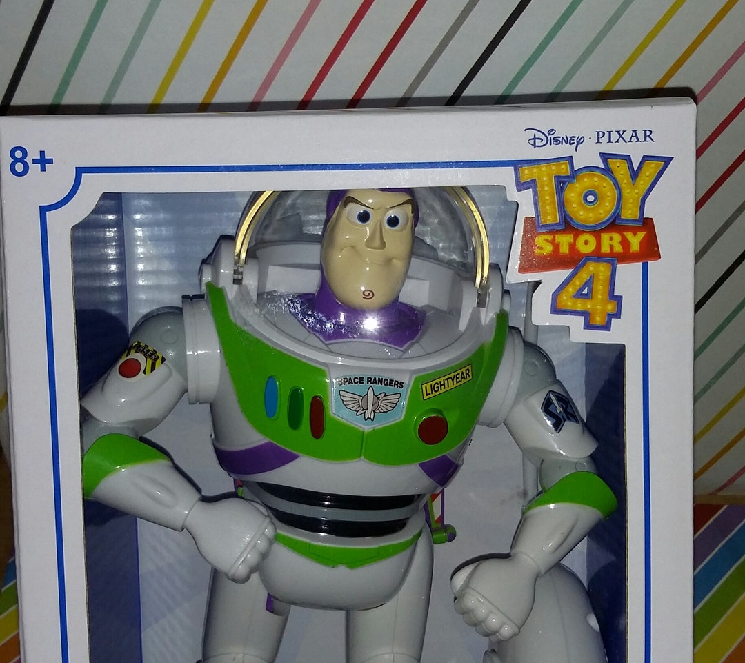 Disney Toy Story 4 Remote Control Boxed 8" Buzz Lightyear Figure - Etsy