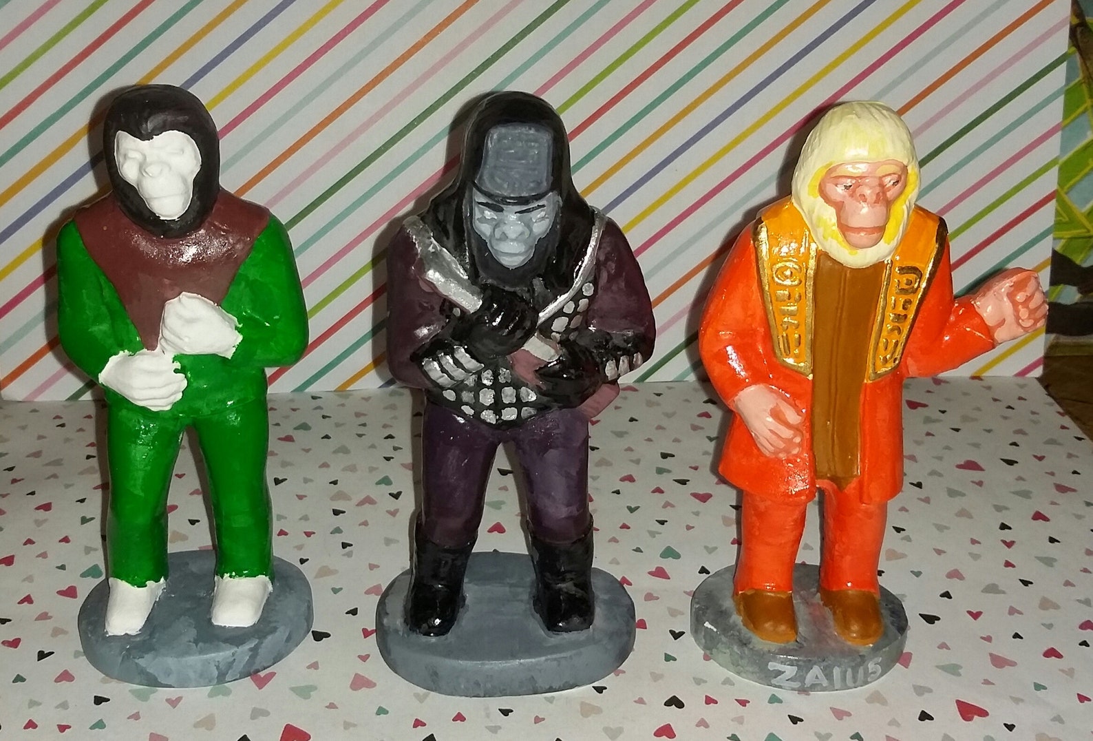 Planet of the Apes Plaster Cast Models dr. Zaius Galen and - Etsy