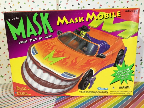 Vintage 1995 Kenner Boxed the Mask Mobile from Zero to Hero - Etsy