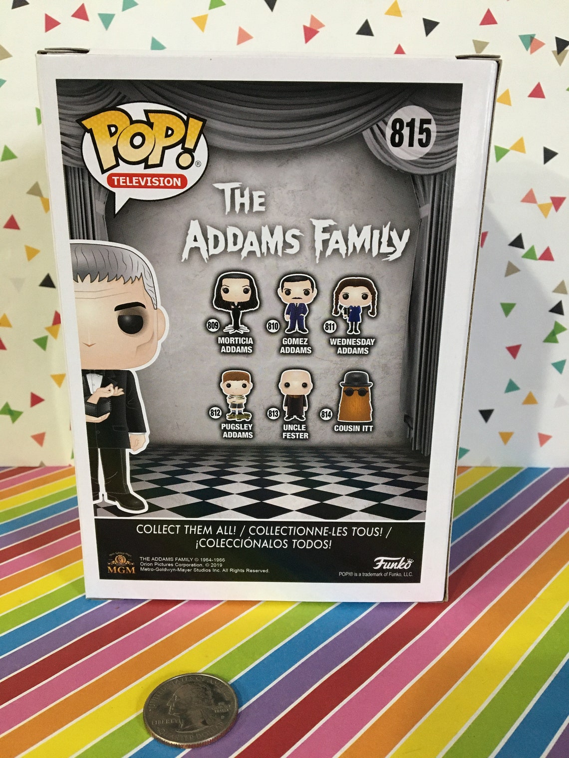 Funko Pop Addams Family TV Series Lurch and Thing Boxed Figure | Etsy