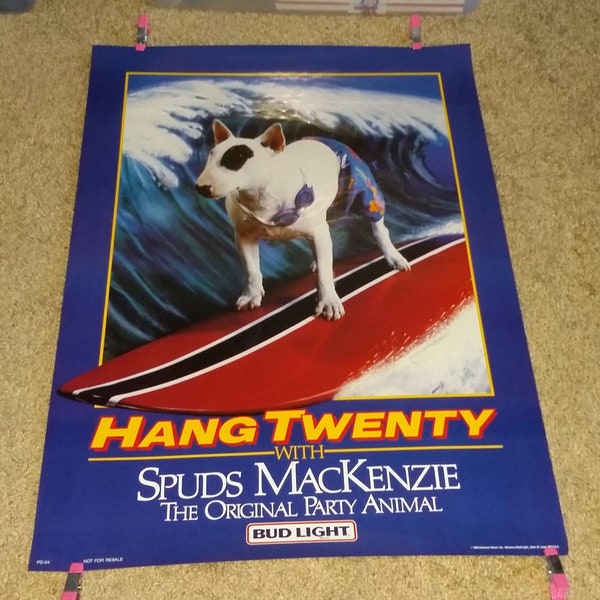 Spuds Mckenzie Poster - Etsy