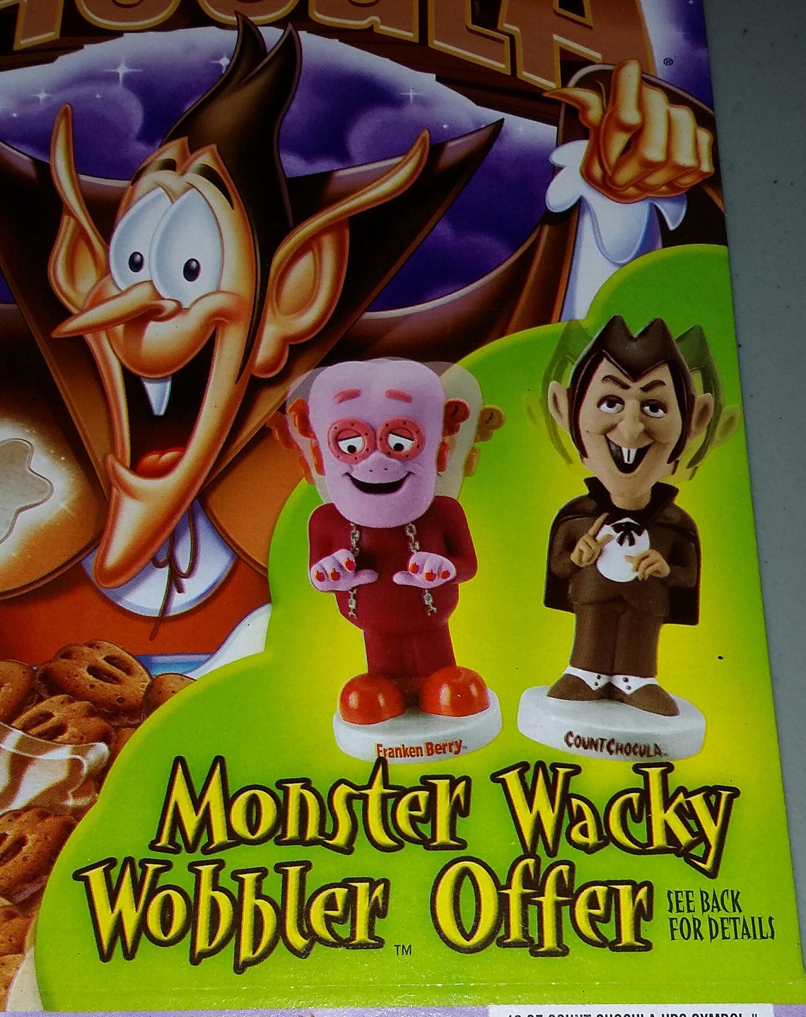 Vintage General Mills Count Chocula Monster Cereal Box Funko - Etsy