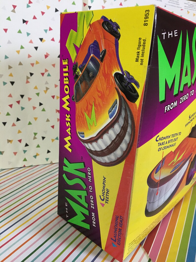 Vintage 1995 Kenner Boxed the Mask Mobile -from Zero to Hero - Etsy