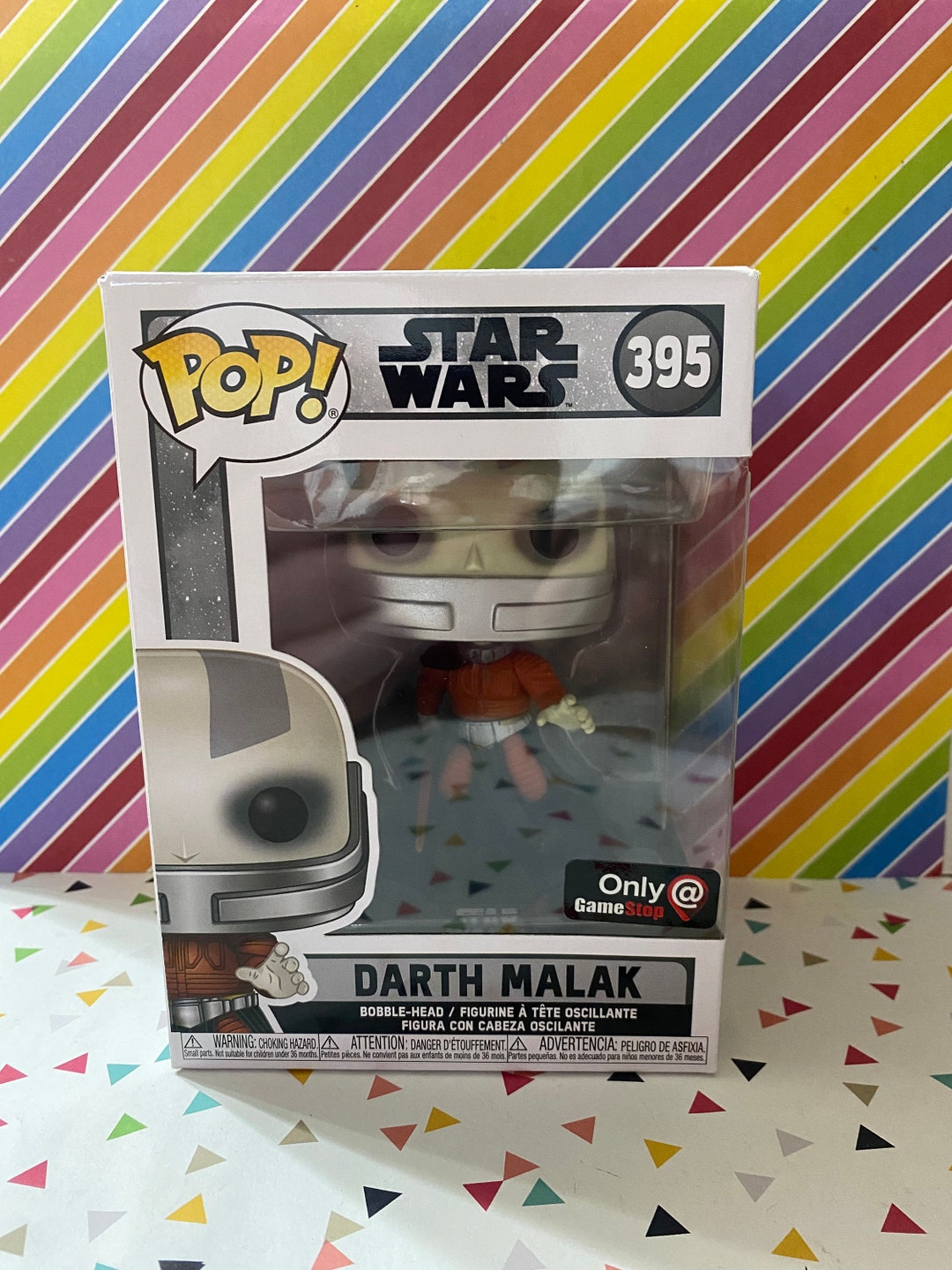 Funko Pop Game Stop Exclusive Star Wars Darth Malak Boxed Figure 395 - Etsy