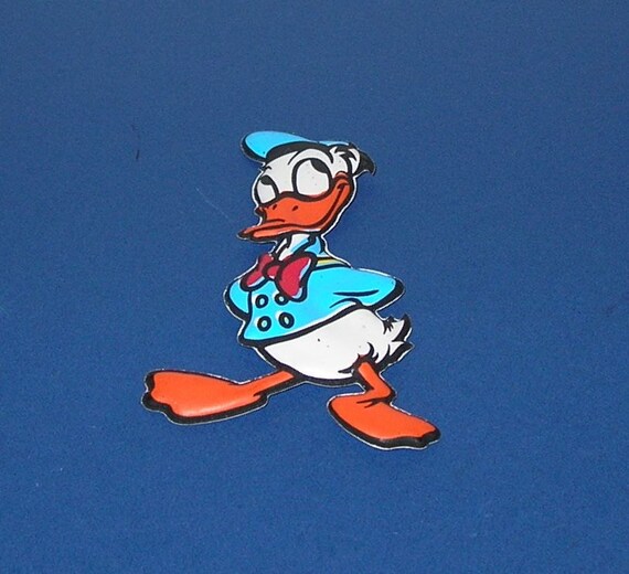 Pato Donald De Disney Antiguo Muñeco De Sales Pato Donald