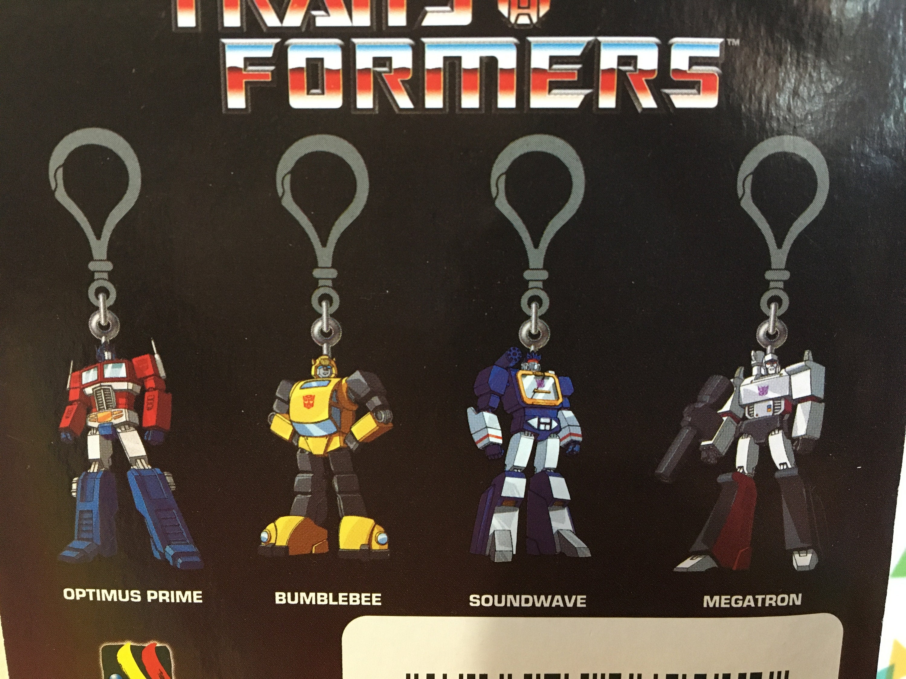 Hasbro Transformers/decepticons Set of 4 Carded Keychain | Etsy