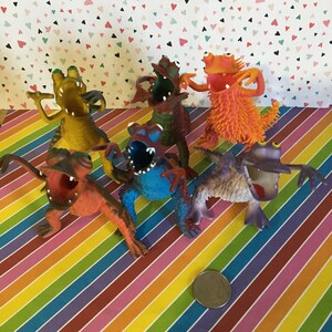 Set of 6 Rubber Monster Ugly Wugglies Figures - Etsy