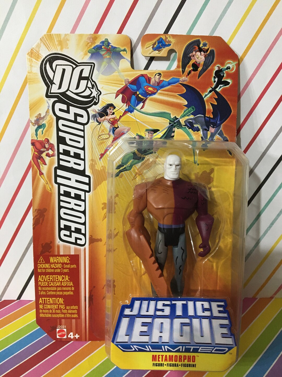Mattel Carded DC Universe Justice League Unlimited Metamorpho Figure - Etsy