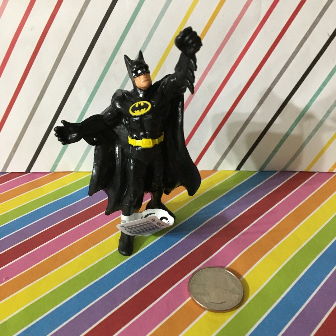 Vintage 1989 Bully DC Comics Batman PVC Figure old Store Stock - Etsy