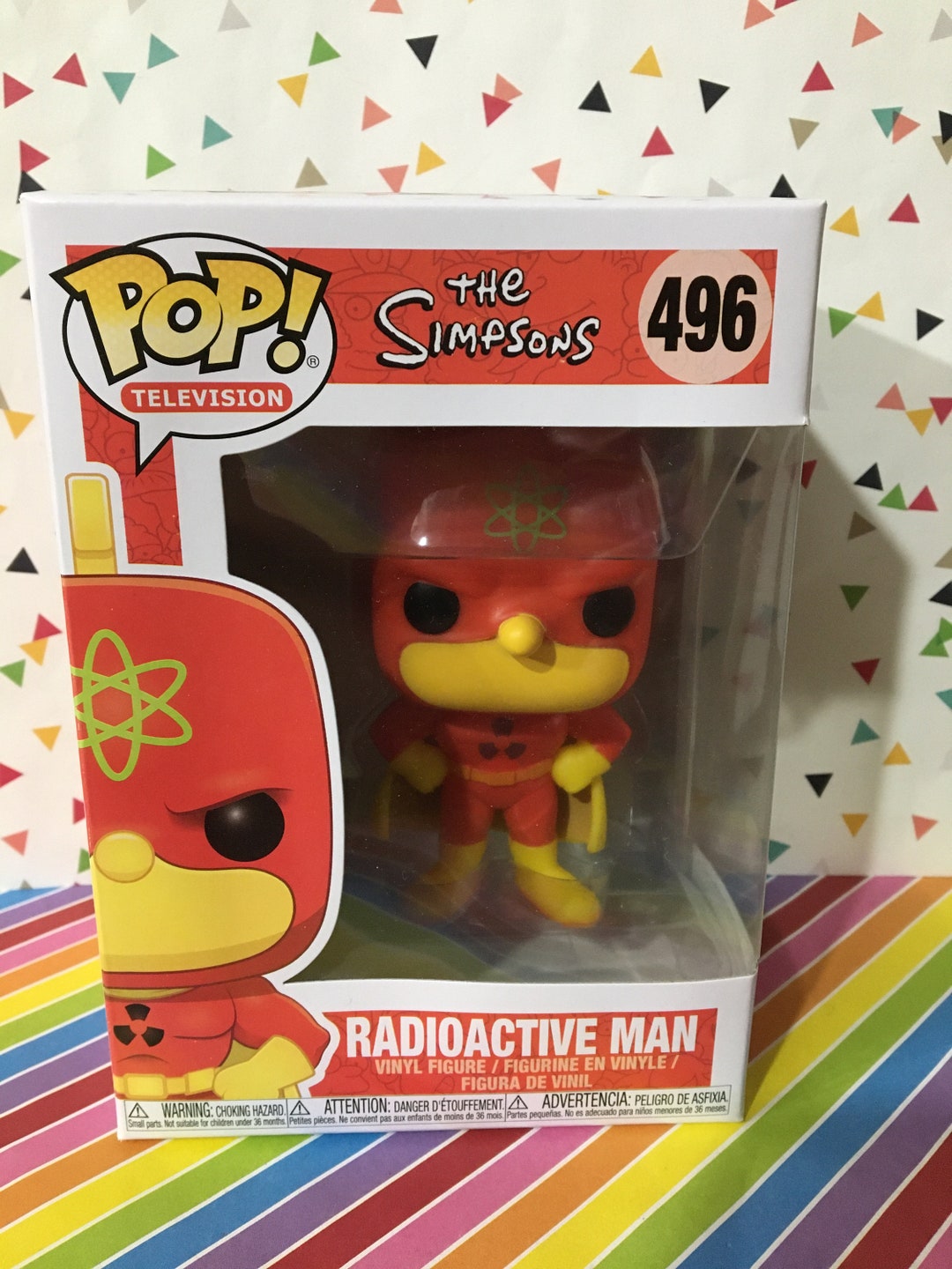 Funko Pop the Simpsons Radioactive Man Boxed Figure - Etsy