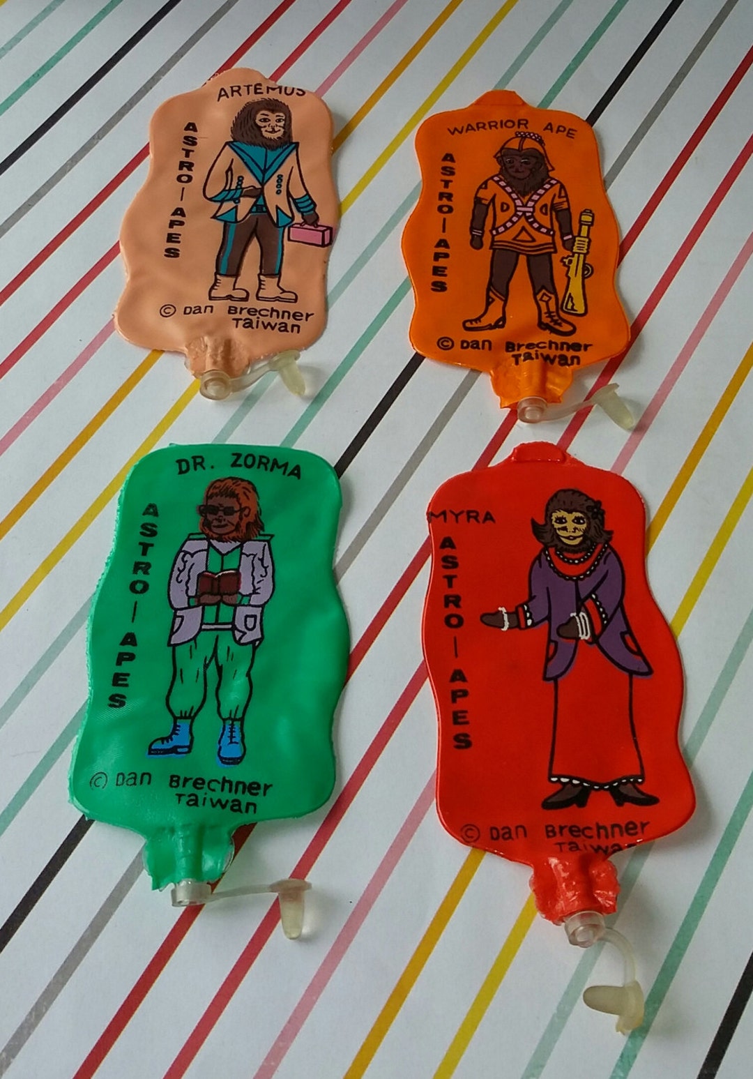 Vintage 1970s Planet of the Apes UK Astro Apes Bootleg Inflatable ...