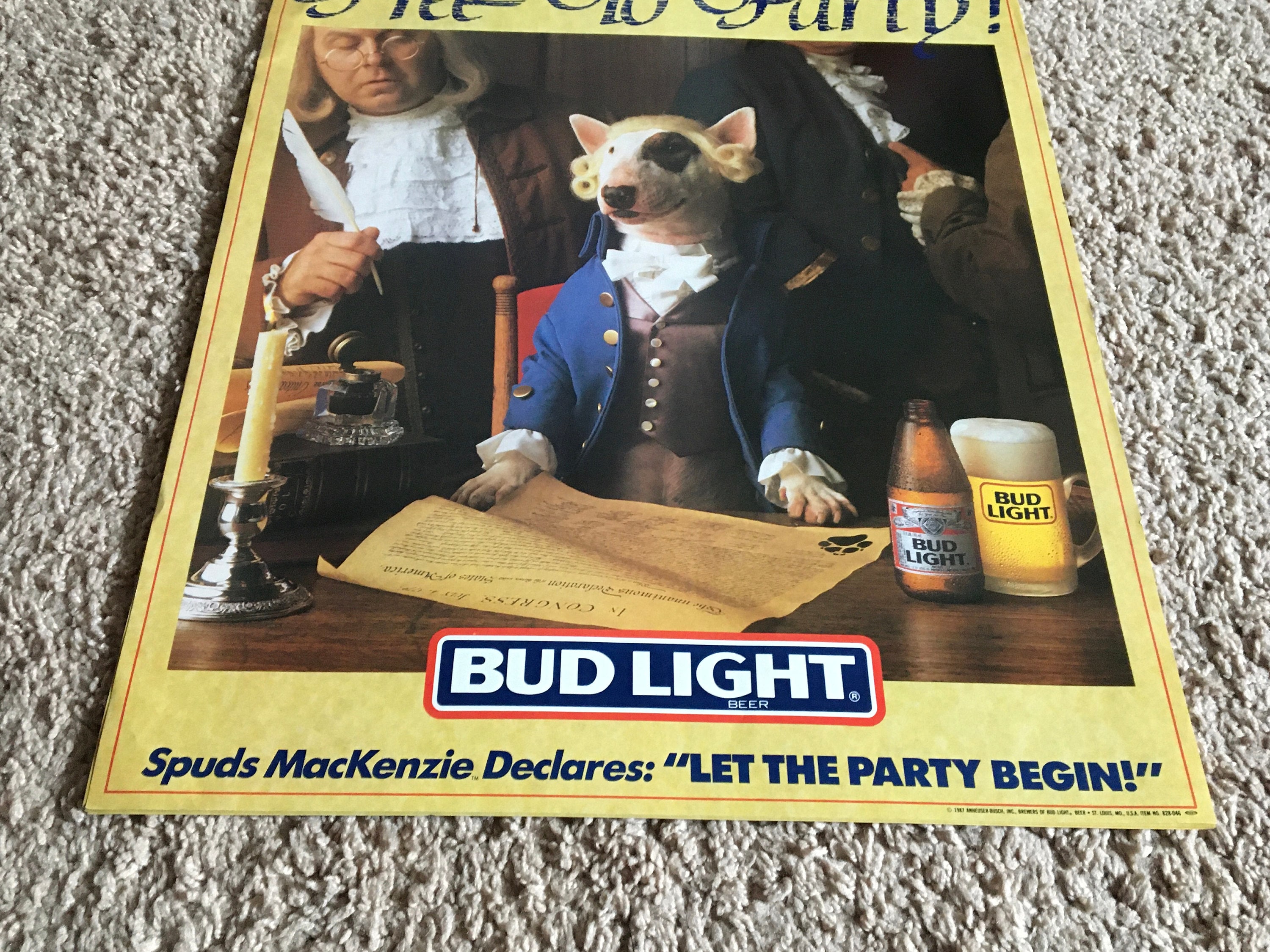 Spud Mckenzie Poster