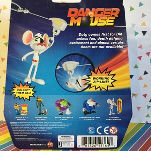 Carded Danger Mouse Figures Undercover Siletto - Etsy