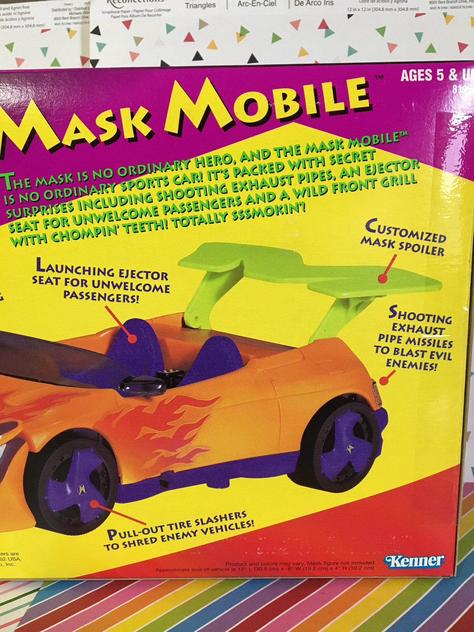 Vintage 1995 Kenner Boxed the Mask Mobile -from Zero to Hero - Etsy