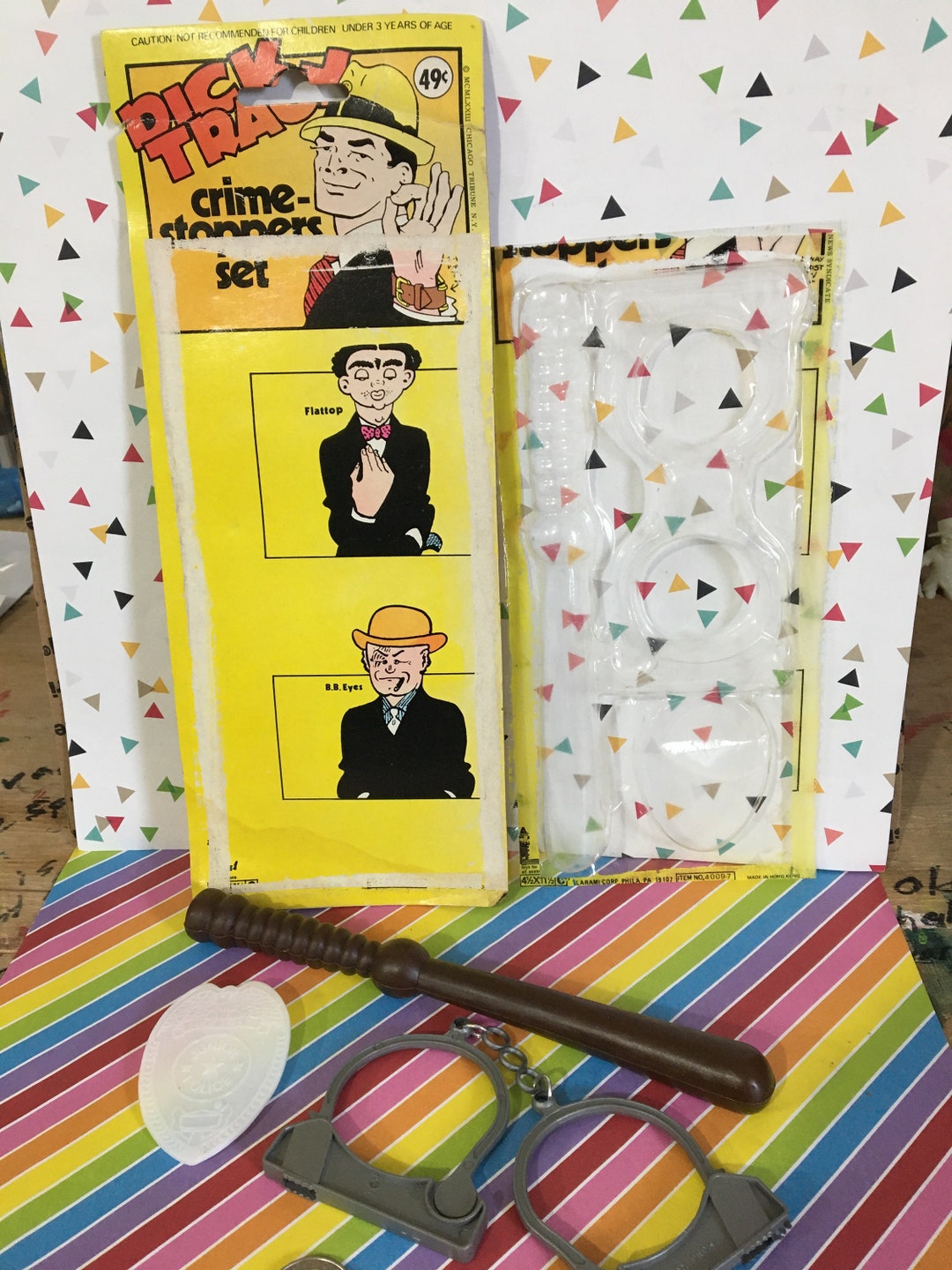 Vintage 1973 Larami Toys Dick Tracy Crime Stoppers Set - Etsy