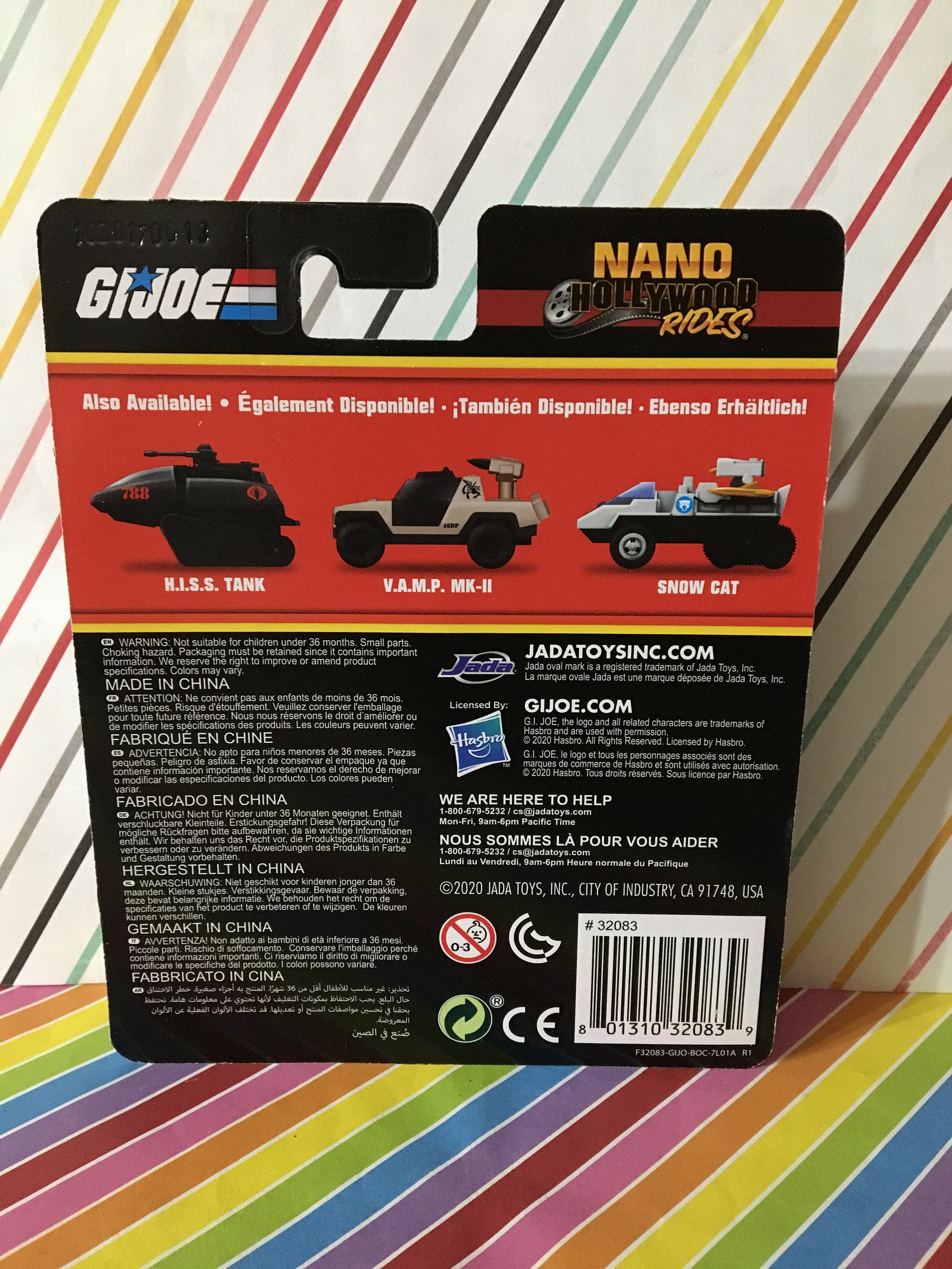 Jada Nano Mini GI Joe Set of 3 Die Cast Vehicles | Etsy