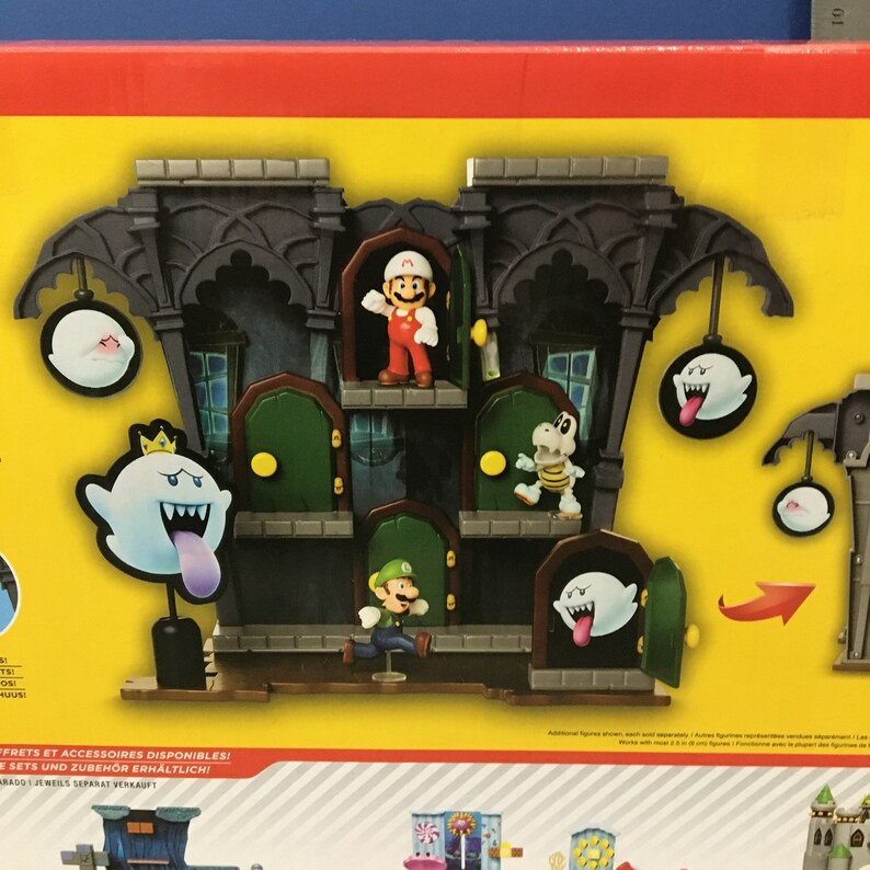 Boo Mansion Playset Deluxe Jakks Pacific NEW Super Mario - Etsy