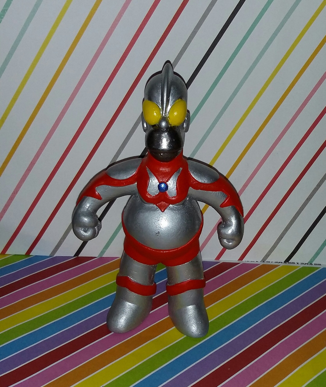Hand Cast and Painted the Simpsons Homer as Ultraman Resin Figure - Etsy