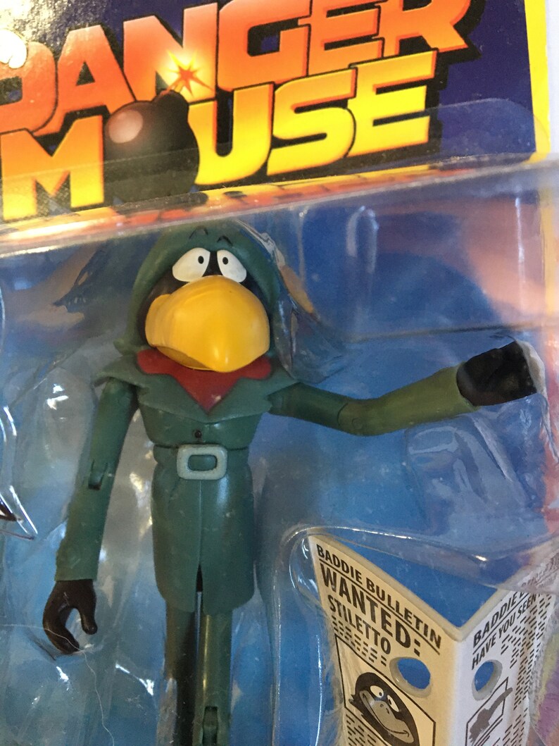 Carded Danger Mouse Figures Undercover Siletto | Etsy
