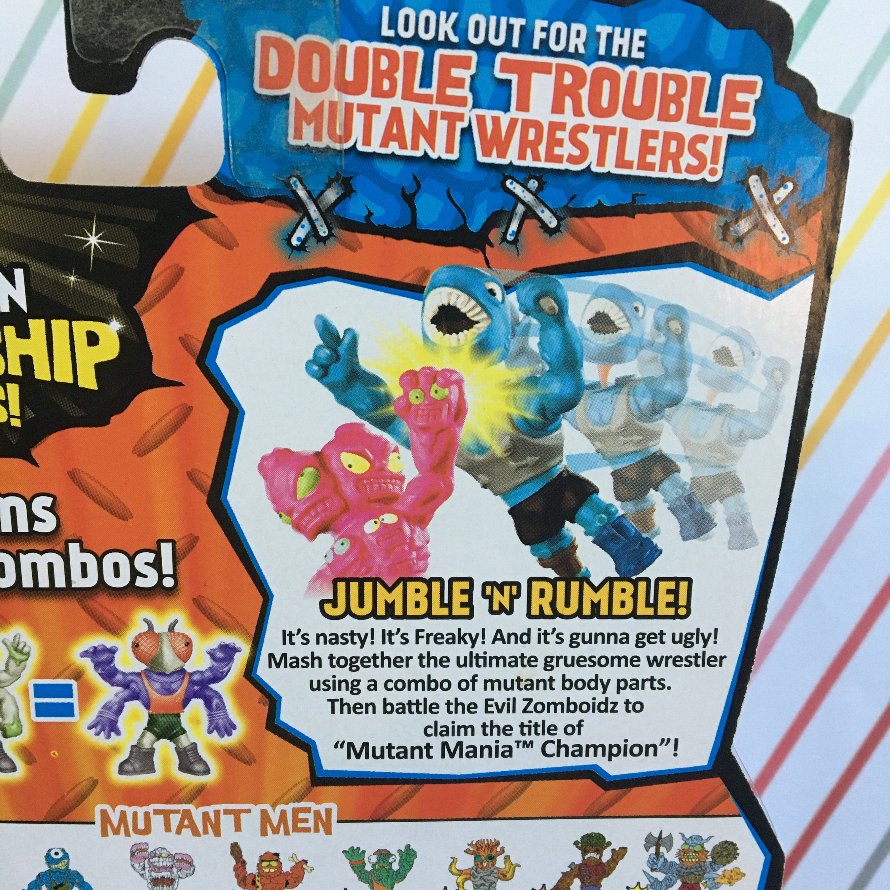 Carded Mutant Mania Stretch N Connect Wrestling Mini Figures | Etsy