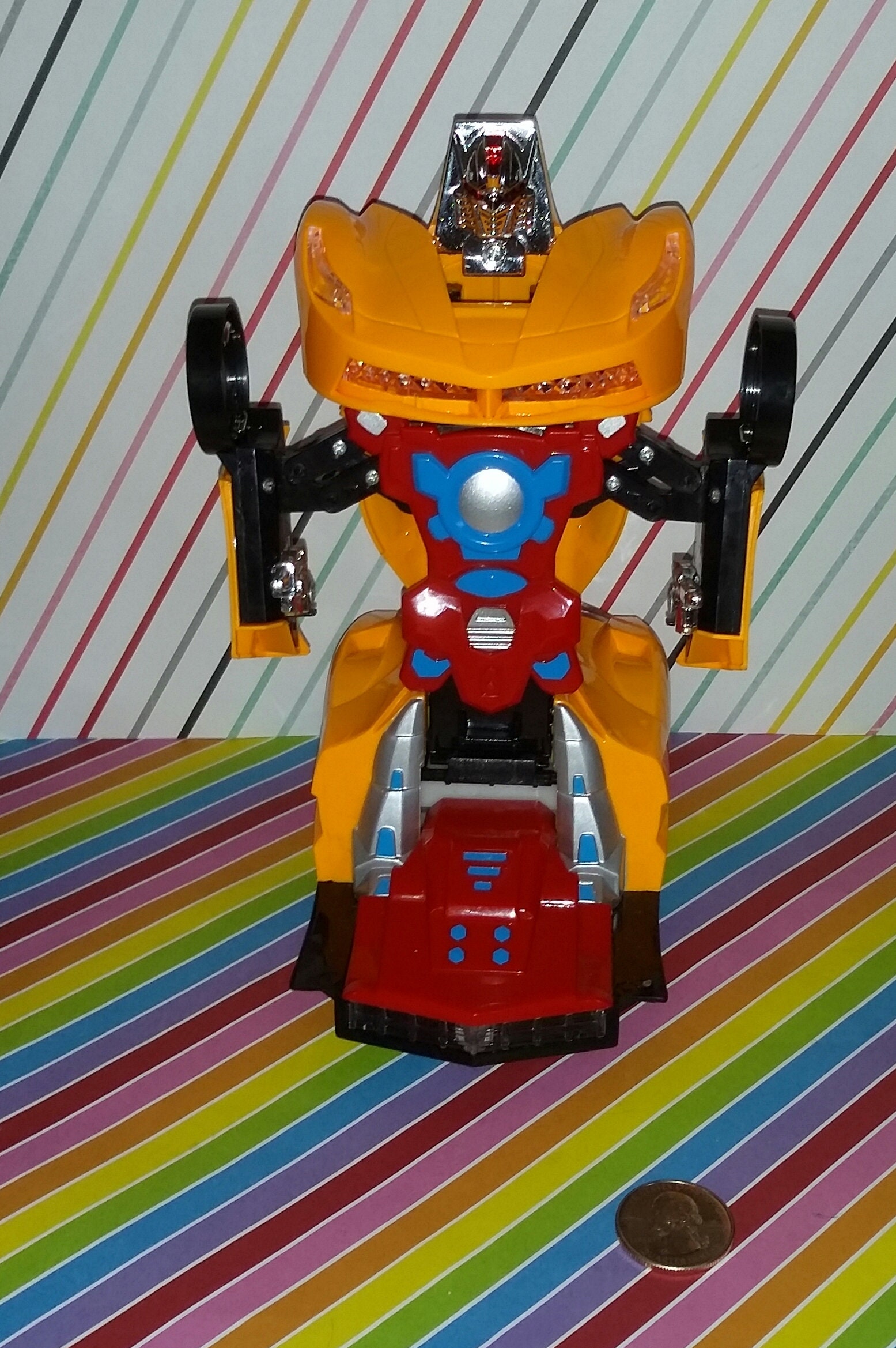 Battery Operated Bootleg Transformers Car W/ Sound | Etsy