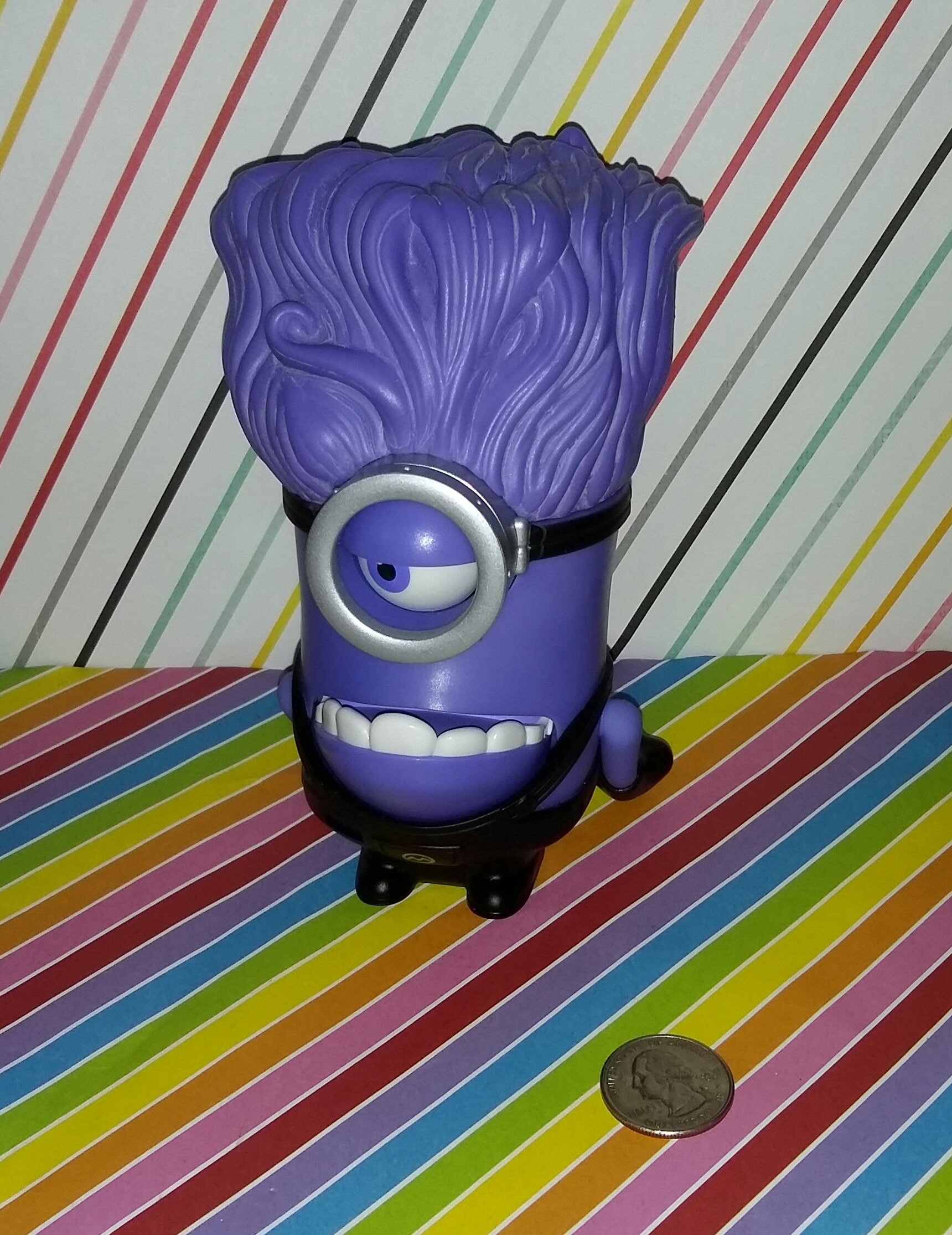 Despicable Me 2 Purple Minions Plush