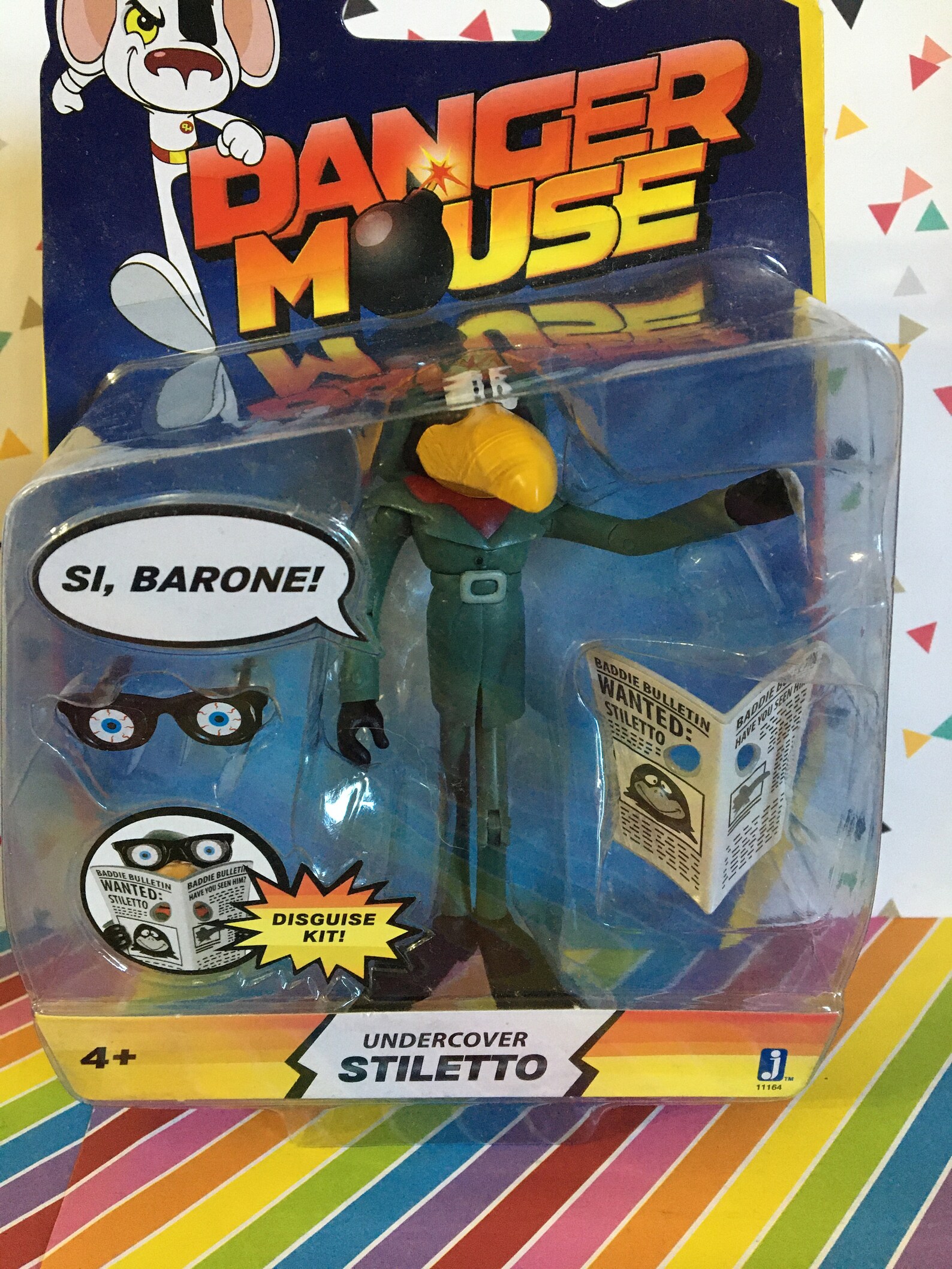 Carded Danger Mouse Figures Undercover Siletto | Etsy
