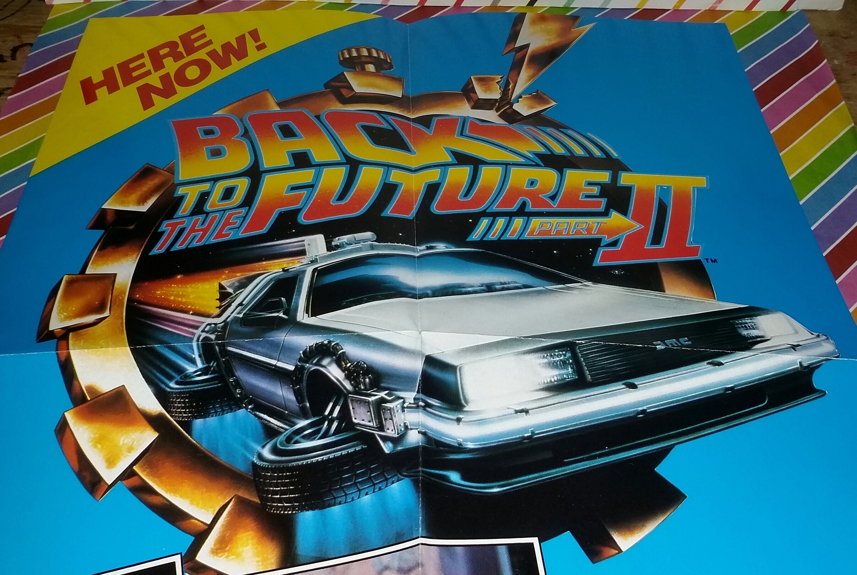 Vintage 1989 Topps Back to the Future II Promotional Cards - Etsy