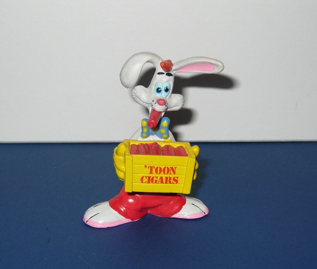 Vintage 1987 Who Framed Roger Rabbit PVC Figure Toon Cigars - Etsy