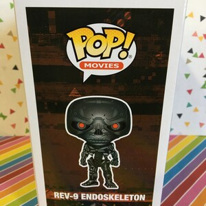 Funko Pop Terminator Dark Fate REV 9 Endoskeleton 820 Boxed Figure - Etsy