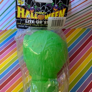 Vintage Blow Mold Monster Halloween Flashlight in Bag - Etsy