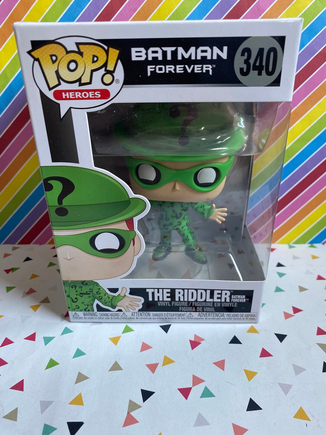 Funko Pop Batman Forever the Riddler Figure Boxed 340 - Etsy
