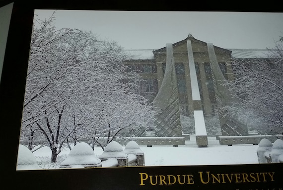 Purdue Campus Winter
