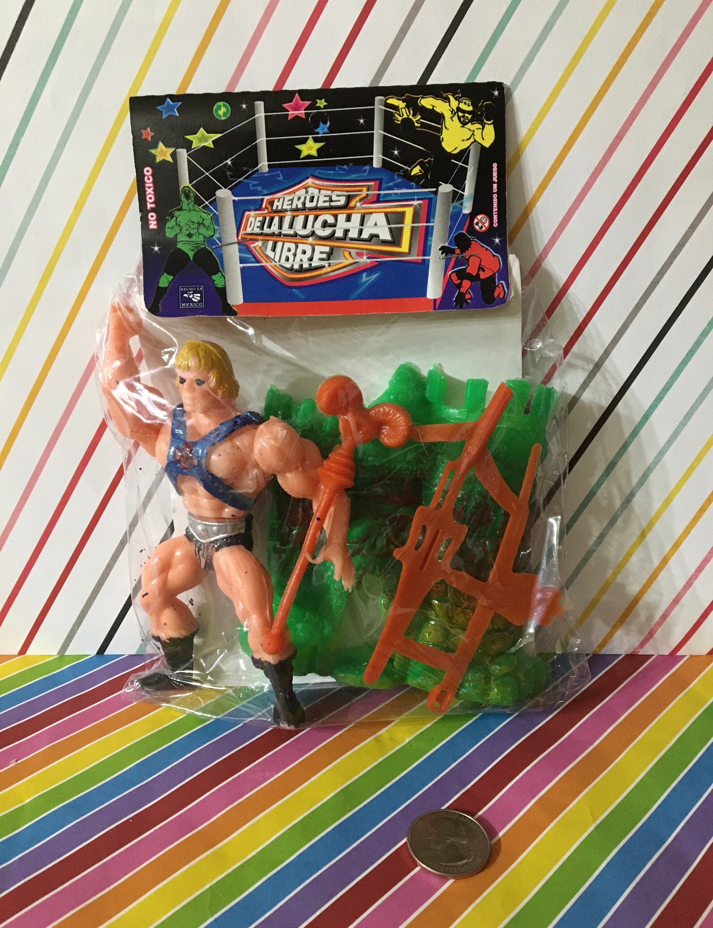 Masters of the Universe Bootleg Bagged He Man and Castle | Etsy