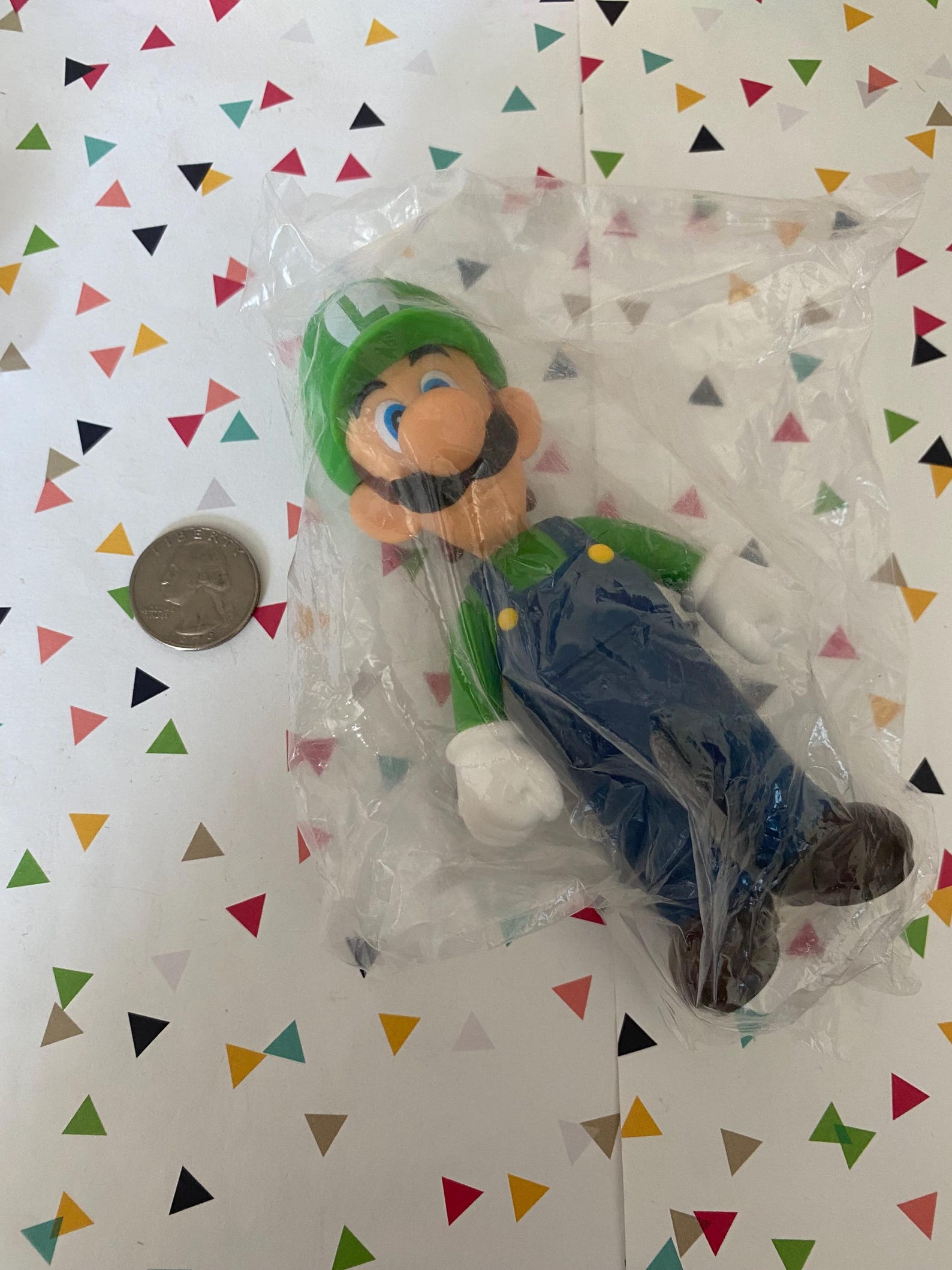 Bagged Super Mario Brothers PVC Super Size Figures Set - Mario and ...
