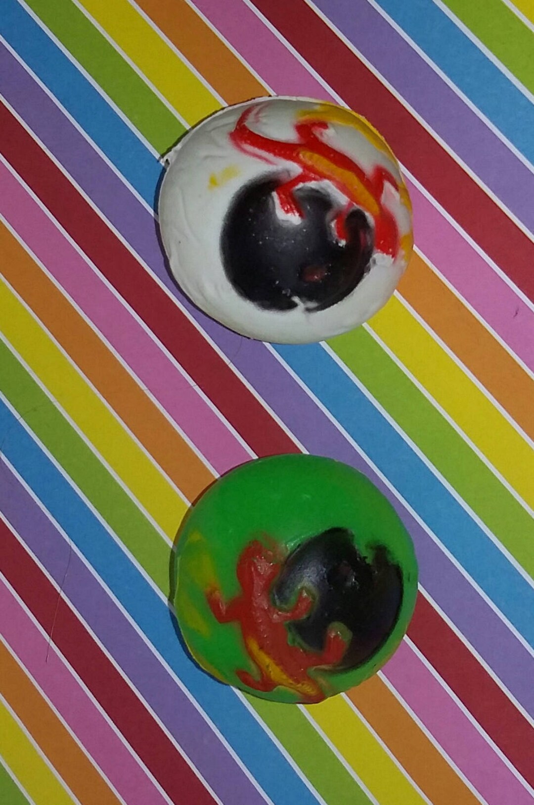 Vintage 1980s Bootleg Madballs Vending Machine Toy Eyeball (choose 1 ...