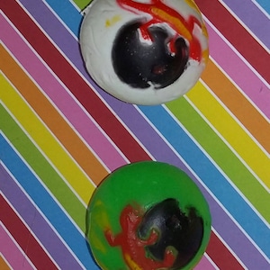 Vintage 1980s Bootleg Madballs Vending Machine Toy Eyeball (choose 1 ...