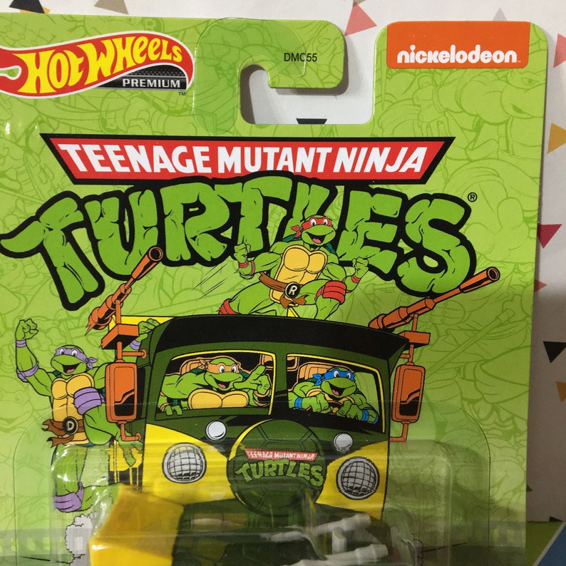 Mattel Premium Hot Wheels Teenage Mutant Ninja Turtles Carded | Etsy Canada