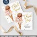 Editable Boho Ice Cream Bridal Shower Thank You Tag, Bridal Shower ...