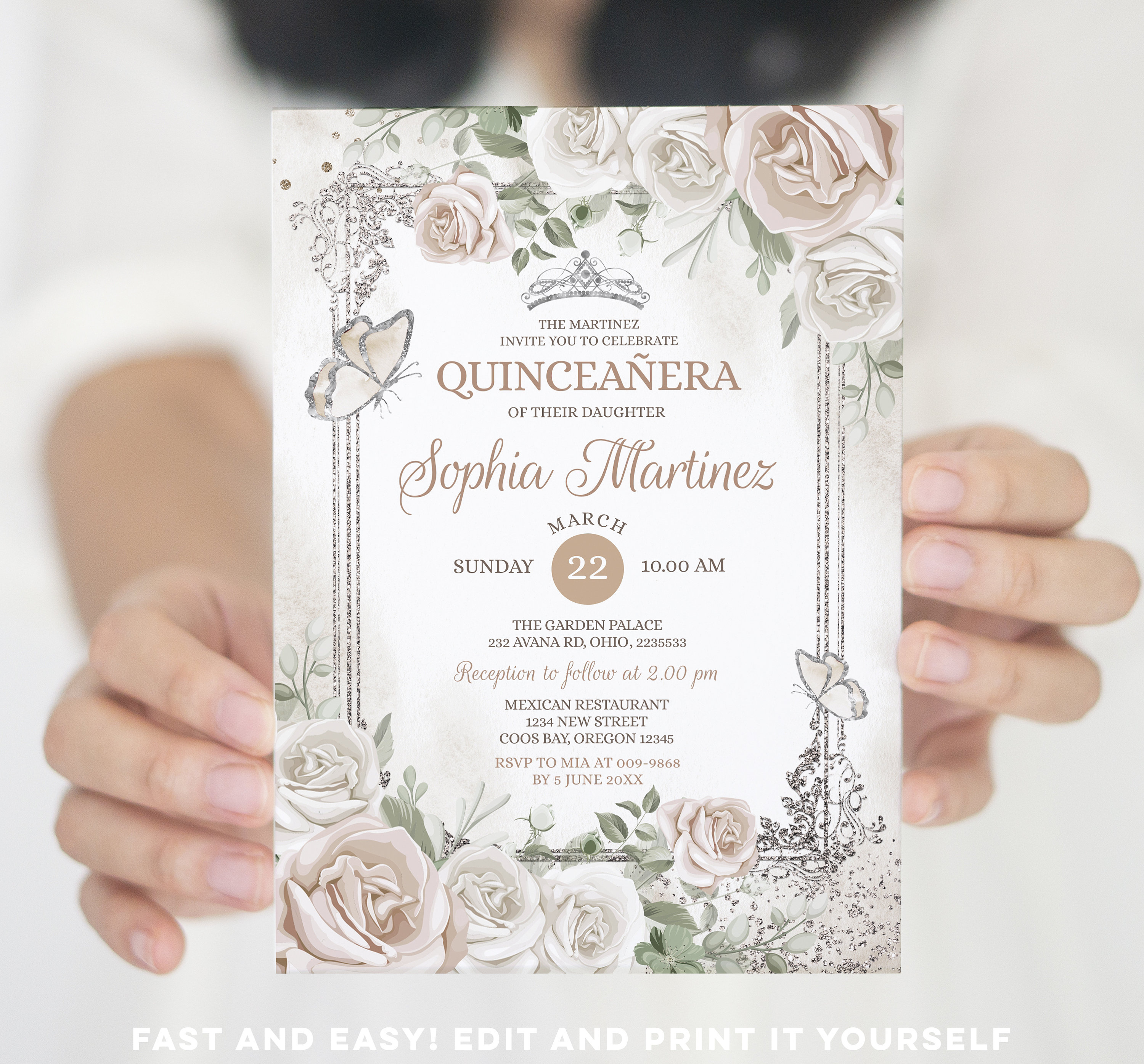 Quinceanera Invitaciones En Espanol